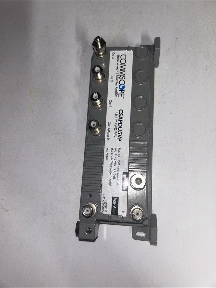 Commscope CSAPDU5VP Home Connect Subscriber Amplifier Unity FWD/REV | eBay