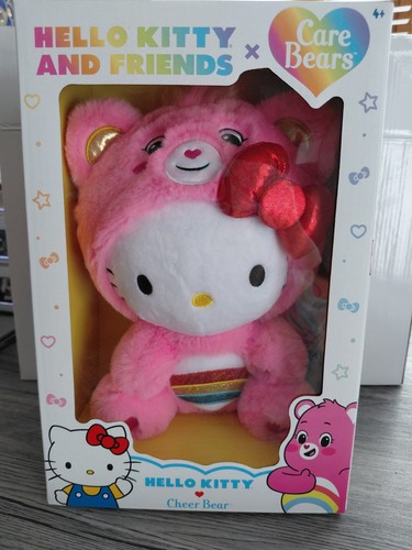 Hello Kitty and Friends x Care Bears Hello Kitty Cheer Bear 10" Plush ...
