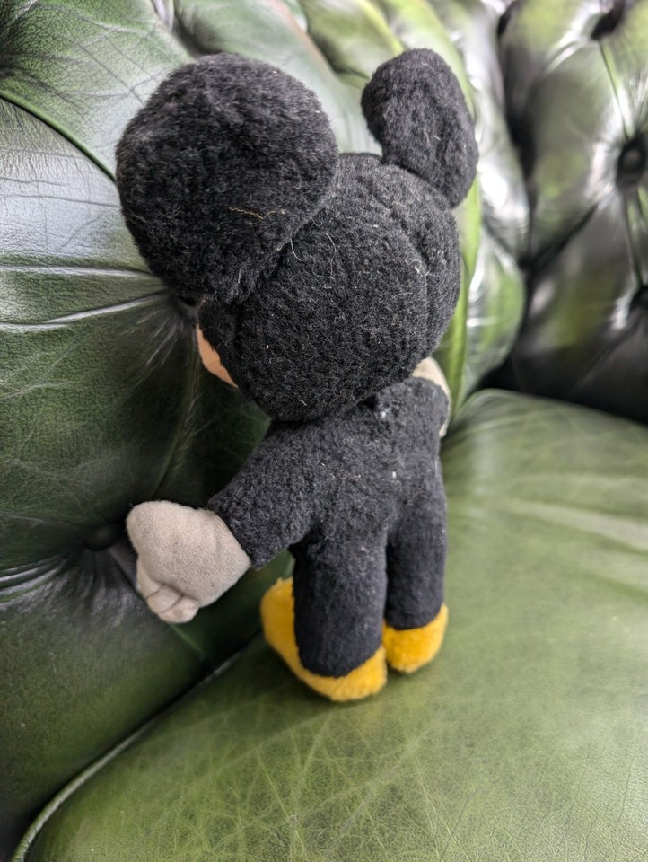 Mickey Mouse Vintage Plush Toy 60s Walt Disney Stuffed Animal 70s B1 | eBay