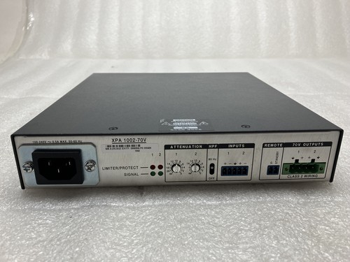 Extron XPA 1002-70V Two Channel Amplifiers, 2 x 100 Watts @ 70 Volts | eBay