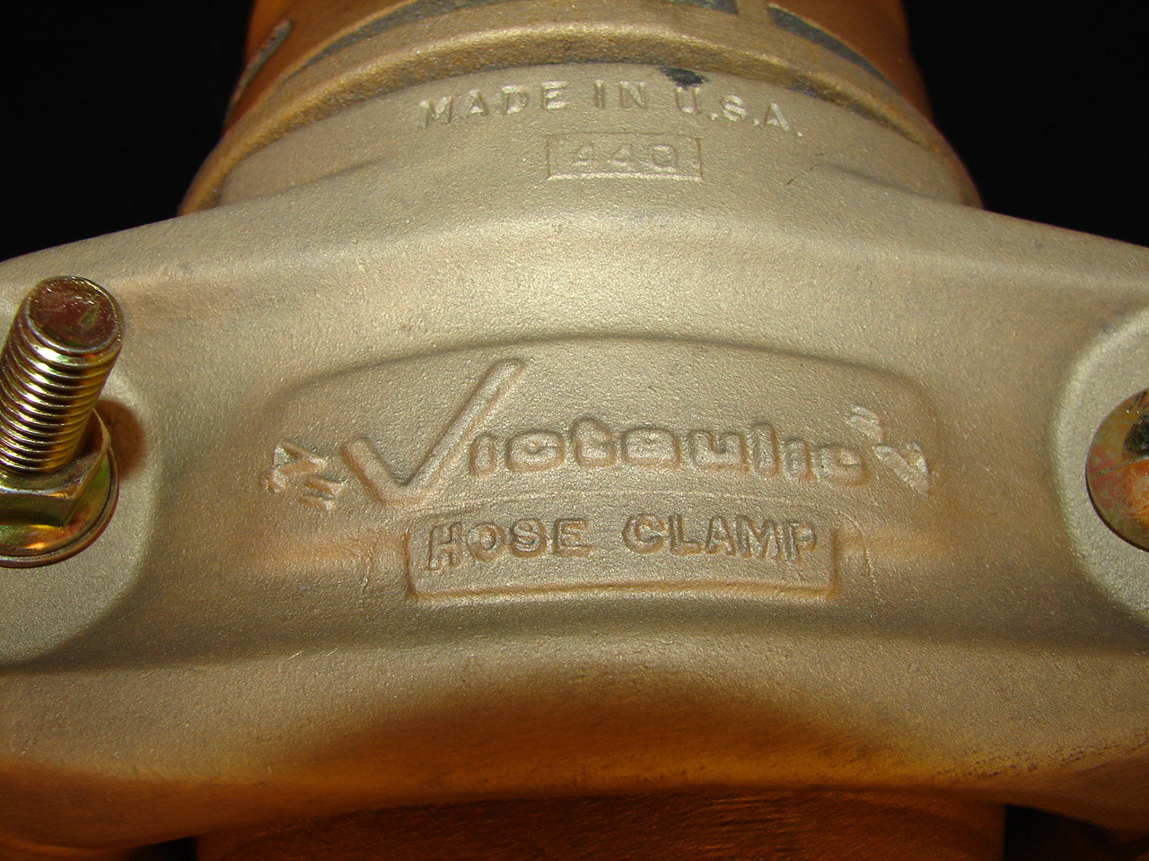 VICTAULIC 4-483 4" ALUMINUM MALE CAMLOCK BARB HOSE CLAMP ***NNB*** | eBay