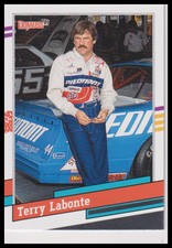 Terry Labonte Race Car Driver Card Checklist