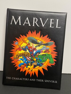 MARVEL : THE CHARACTERS AND THEIR UNIVERSE By Michael Mallory EUC | eBay