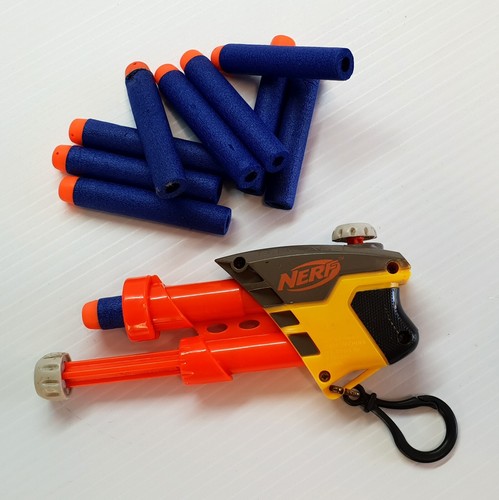 NERF N-Strike Secret Strike Mini Gun SS AS-1 Micro Key Chain Dart ...