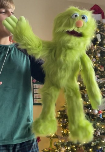 Silly Puppets Green Monster 30 Inch Full Body Puppet for sale online | eBay