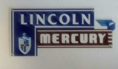 LINCOLN MERCURY 18 INCH SIGN CAR AUTO WALL DECOR | eBay