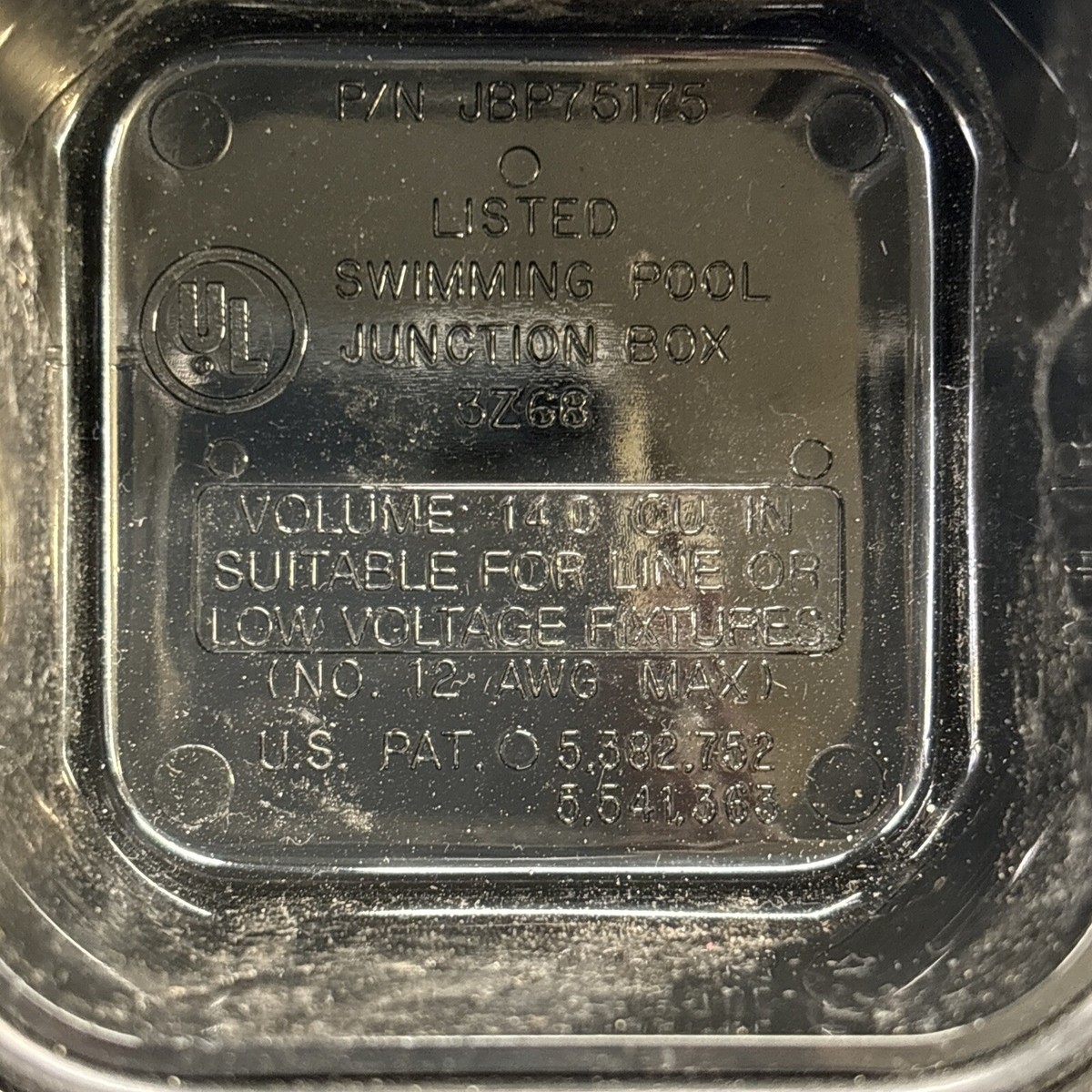 Non Metallic Junction Box Pool Junction Boxes Made From Plastic Or