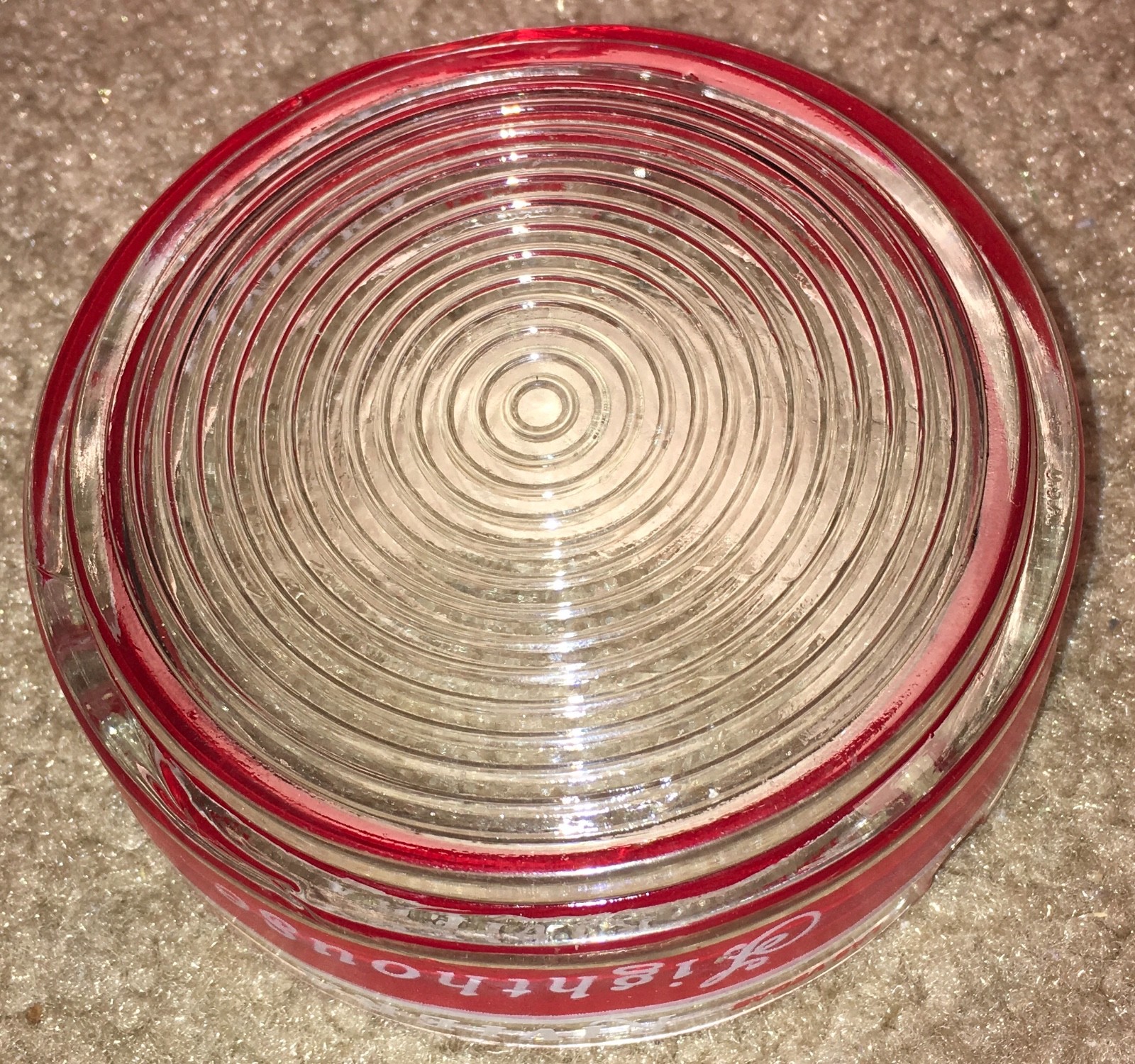 Las Vegas RIVIERA Delmonico CASINO Lighthouse Cafe Noir Glass 3.5 ...