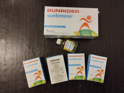Sunrider Sunbreeze Essential Oil 5X0.17fl.oz 5X5ml Muscle Ache Pain ...