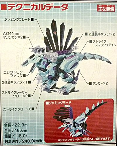 ZOIDS Dark Spiner Spinosaurus Type 1/72 Scale Plastic Set Figure Takara ...