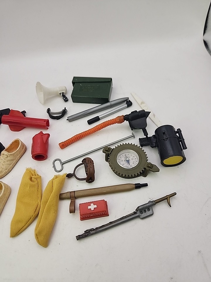 Vintage GI Joe Adventure Team Action Man Ken Parts Peices Lot Single ...