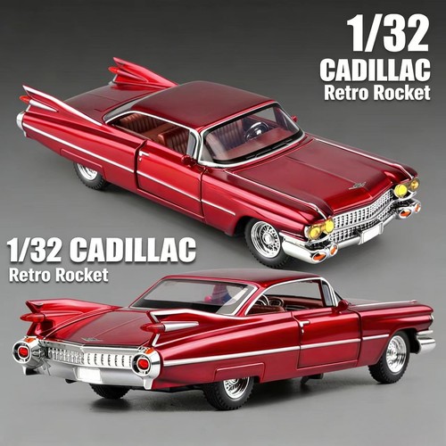 Cadillac Big-Rocket 1/32 Alloy Car Model with Light and Sound Effects ...