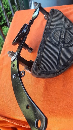 harley antique original wla wl brake strap with footboard | eBay