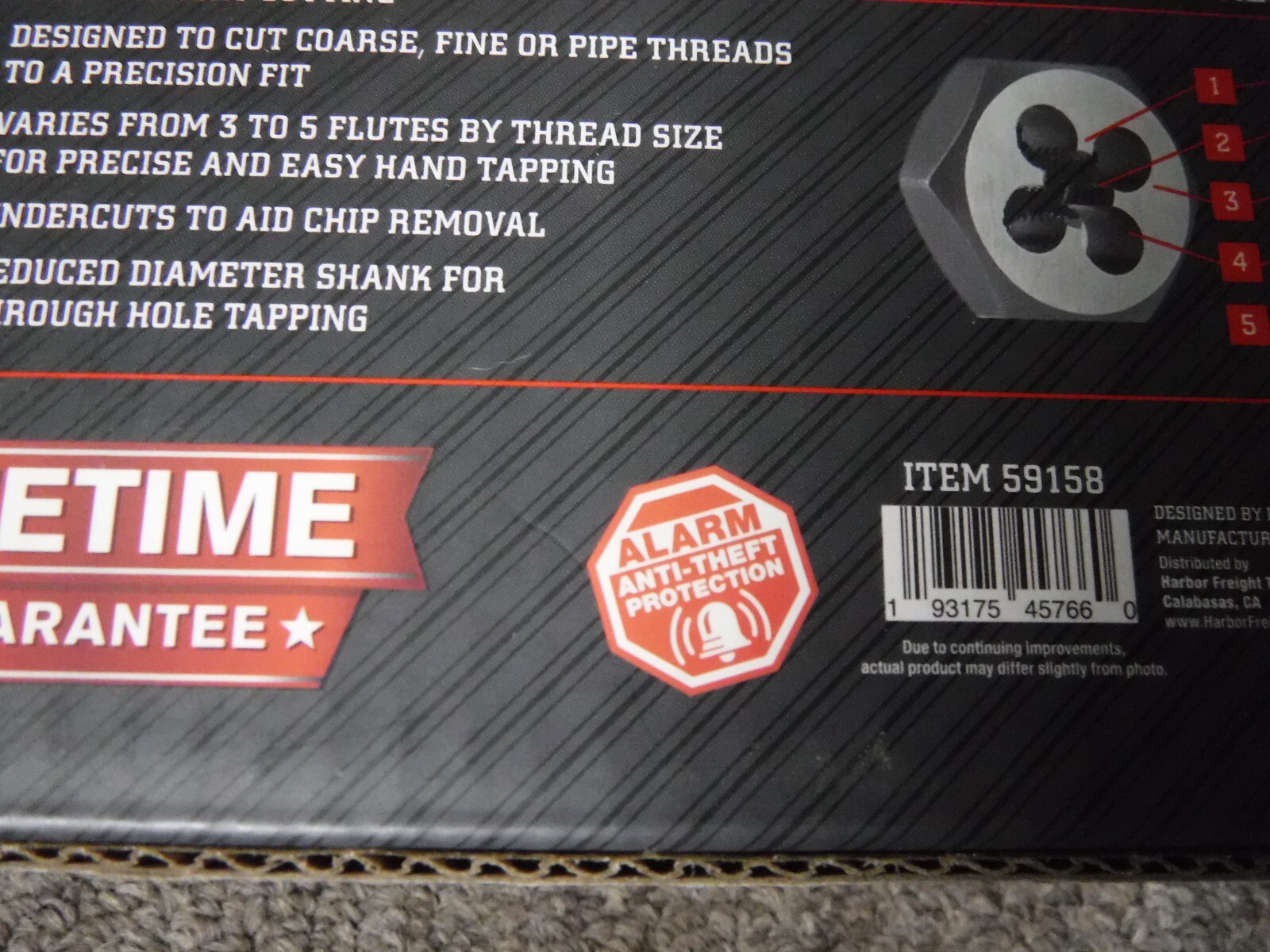 *NEW* ICON SAE Tap and Die Set, 41-Piece, 59158, TDST-41 | eBay