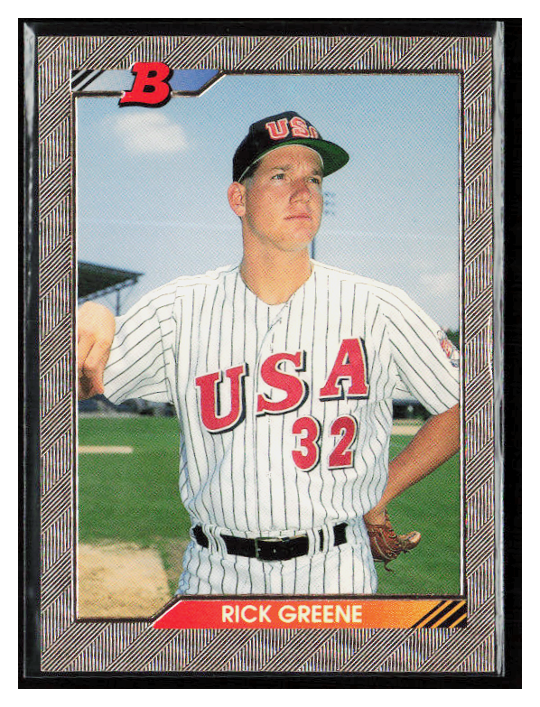 1992 Bowman Gold #563 Rick Greene | eBay
