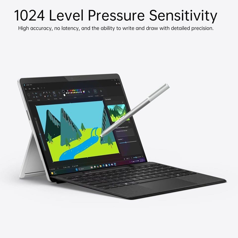 Microsoft Surface Pen for Surface Platinum Model 1896 (Bulk Packaging ...