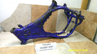 YAMAHA YZ400F 1999 Oem Stock Frame 5GR-21101-00-P0 Motocross MX Bike XC ...