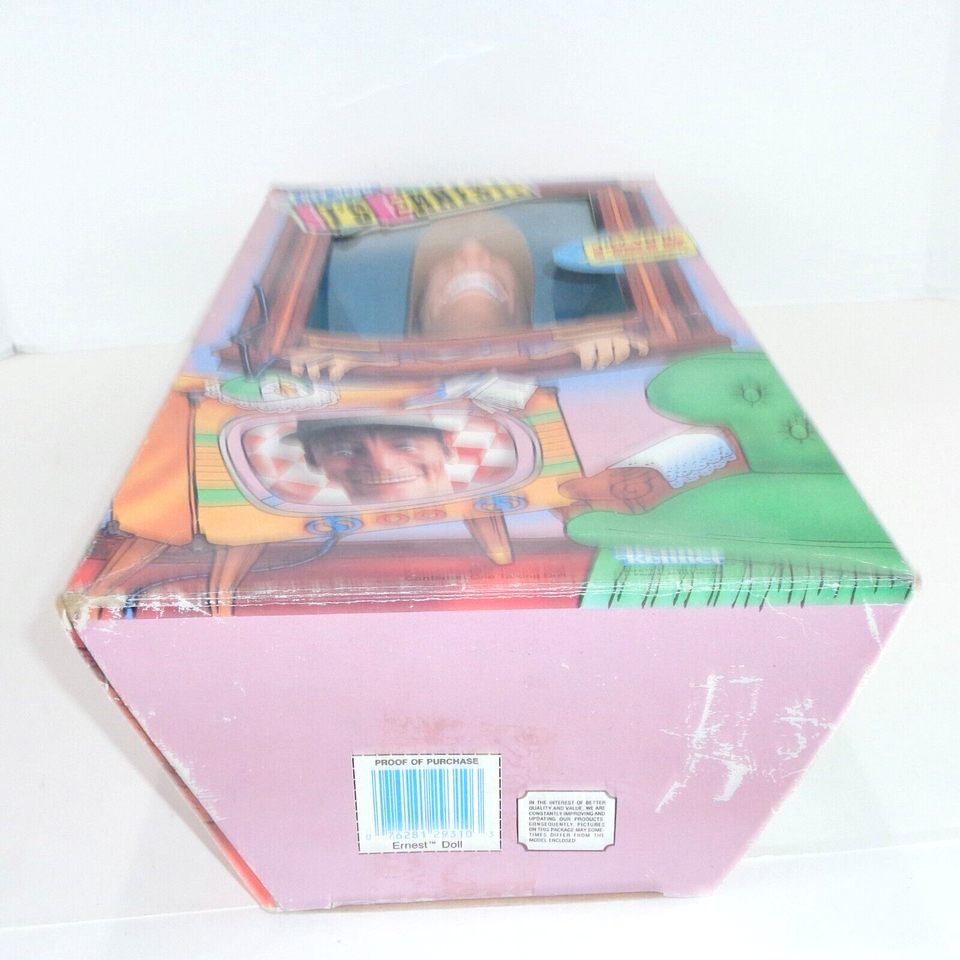 Vintage 1989 Kenner HEY VERN IT'S ERNEST Pull String Talking Doll ...