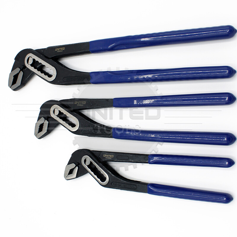 BOX JOINT Swan Neck Water PUMP PLIERS SET 200 250 & 300mm 8 10 & 12in ...