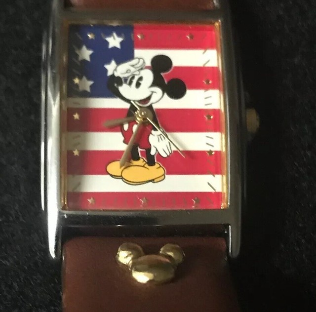 Mickey Mouse MUO753 Made for Disney American Flag Quartz Watch for sale ...