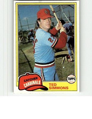 TED SIMMONS CARD #705 BFU13R4S4P11 FREE SHIPPING | eBay
