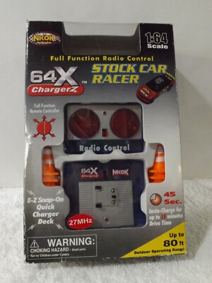 Stock Car Racer Rc 64x chargerz NKOK Remote Controller +Charger New | eBay