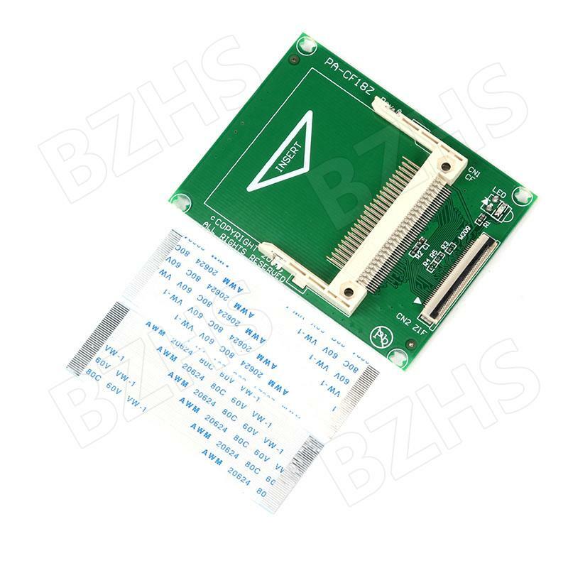 CF Compact Flash Card To 1.8" ZIF/CE HDD Adapter For iPod 5G 6G Toshiba ...