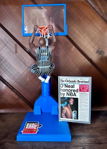 shaquille o'neal Shaq Attaq Rookie Of The Year Slam Dunk Figure - Loose ...