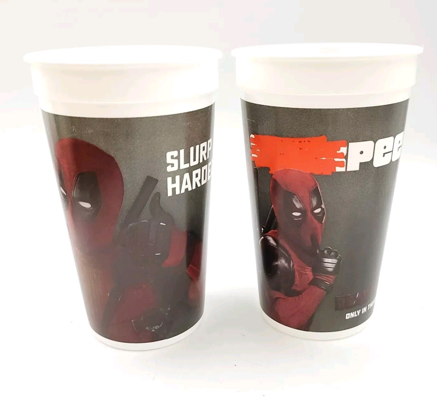 Set of 2 Deadpool 2 (7-Eleven/Marvel Movie 2018 Promo Slurpee Collector ...