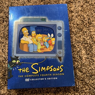 The Simpsons - The Complete Fourth Season (DVD, 2009, 4-Disc ...