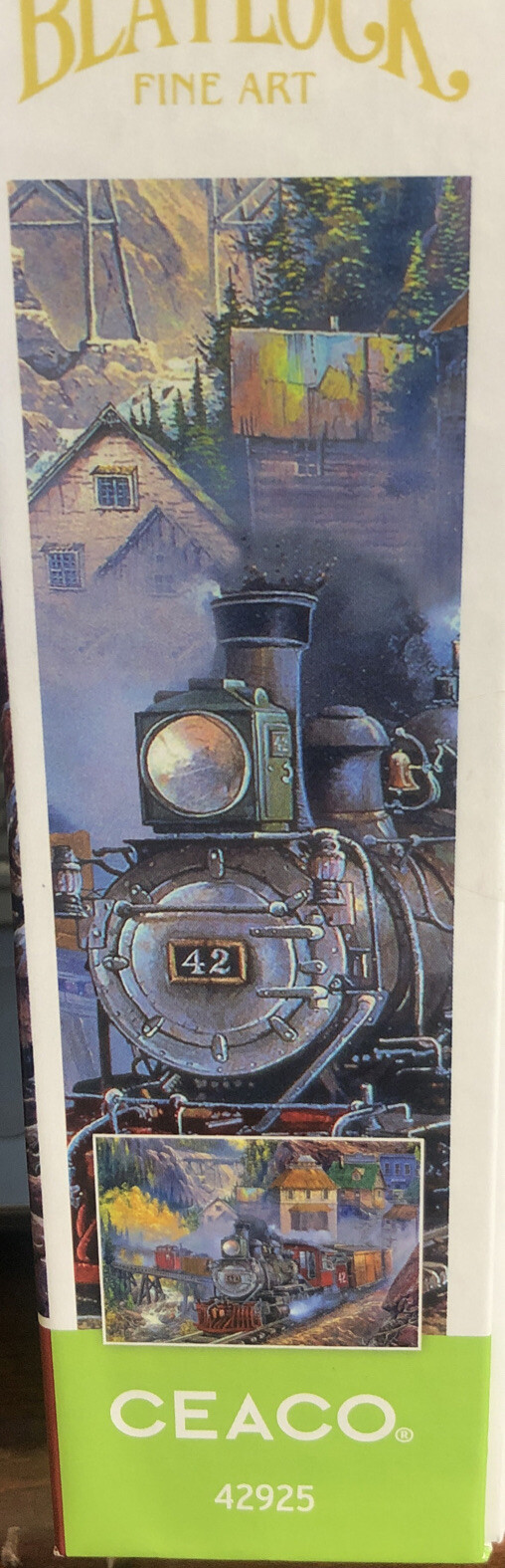 Blaylock Fine Art Silver Bell 2 750 Piece Locomotive # 42 Jigsaw Puzzle ...
