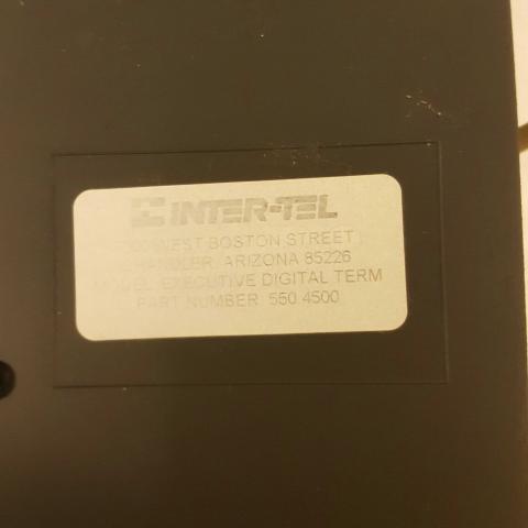 Inter-Tel Executive Digital Business Office Telephone Black | eBay