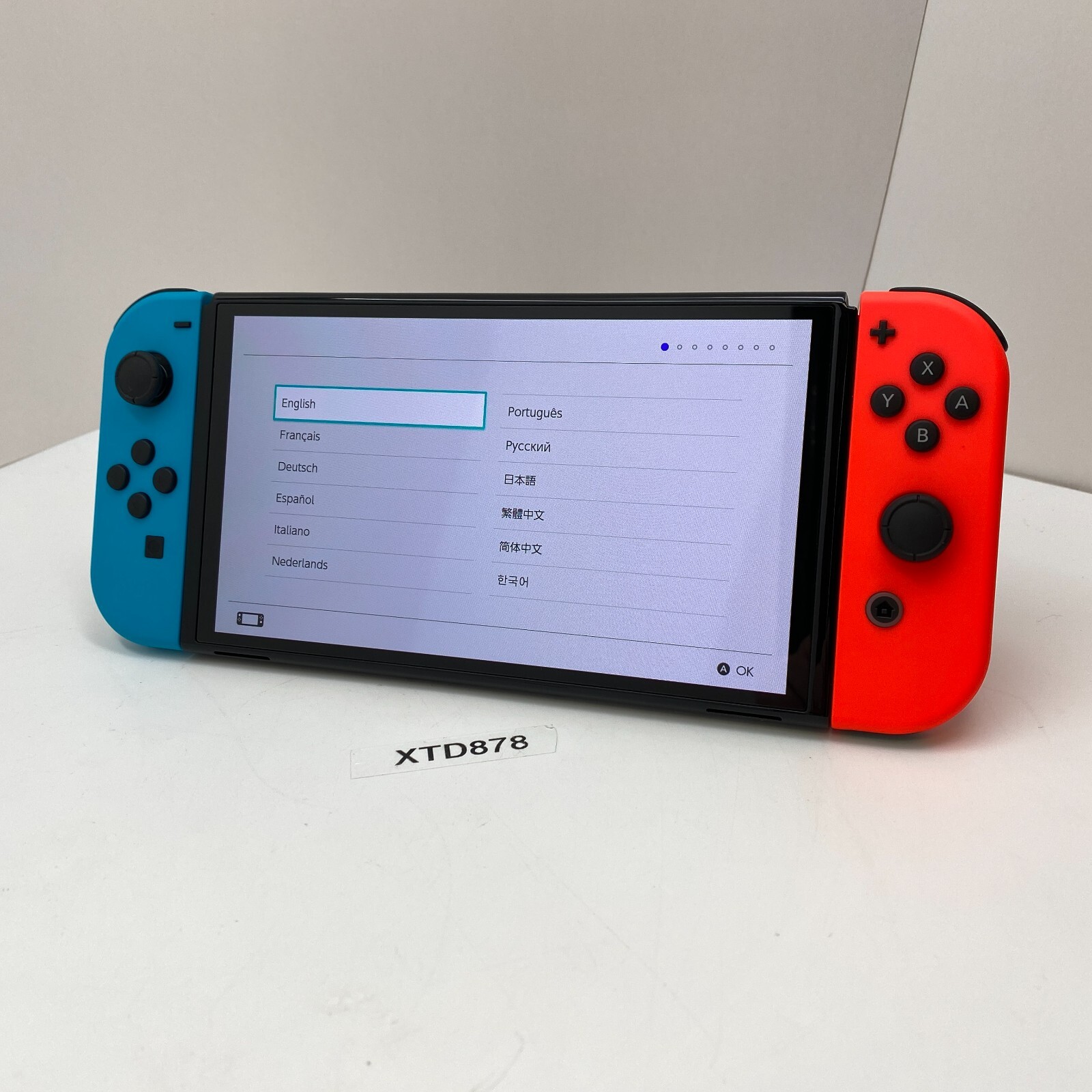 Nintendo Switch OLED - 64GB - Game Console - Blue & Red - Open Box