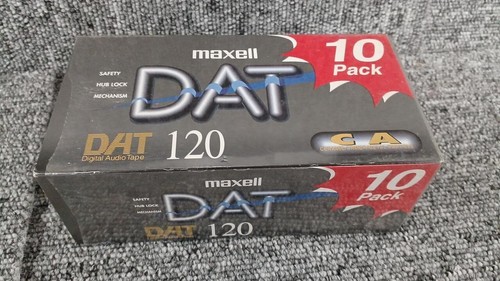 [ New ] MAXELL DAT 120 Digital Audio Tape lot of 10 250609 | eBay