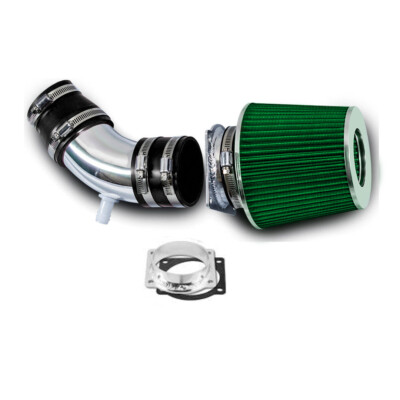 BLACK GREEN Air intake kit for 2001-2004 Ford Escape LImited XLS XLT 3 ...