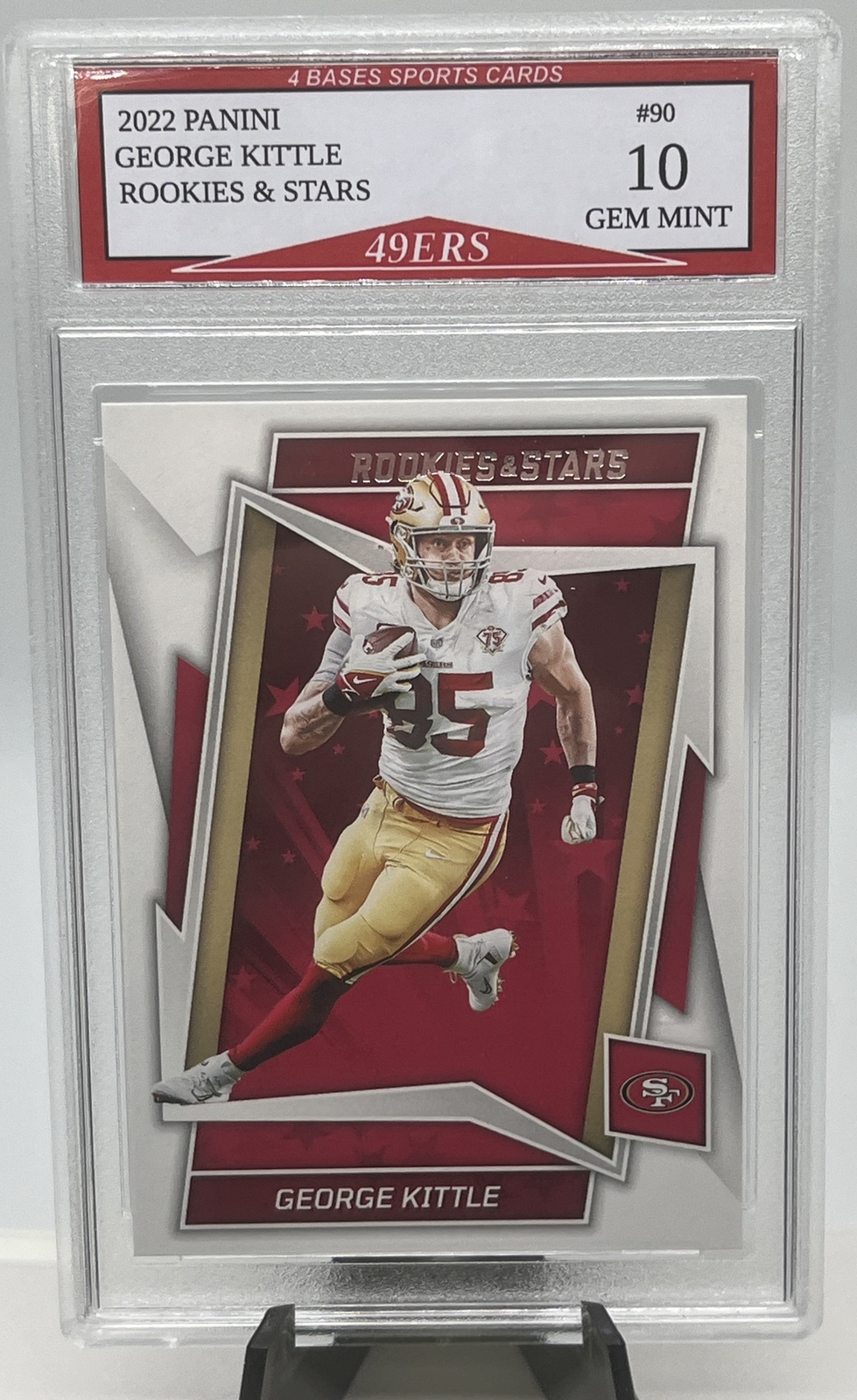 2022 Panini George Kittle San Francisco 49ers Rookies & Stars Card Gem ...