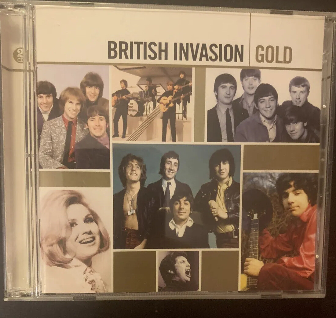 British Invasion Gold (2 CD, 2006 Universal ) The Beatles Zombies ...