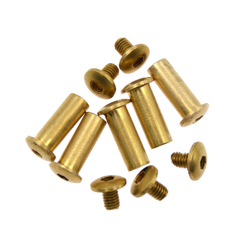 Brass Straight Razor Pins Knife Handle Screw Culter Cultery Repair Tool ...