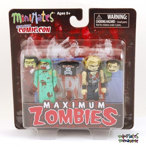 Maximum Zombies Minimates NYCC Exclusive Zombie Surgeon & Zombie Biker ...