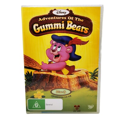 Disney Adventures Of The Gummi Bears - Disc 3 (DVD Region 4) NEW Sealed ...