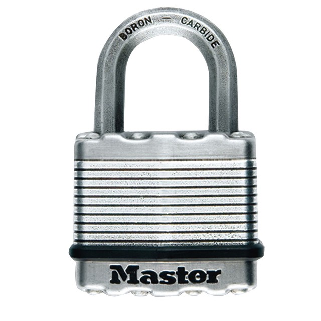 Master Lock Excell 64mm Padlock M15dlf With 4 Keys Level 10 Security ...
