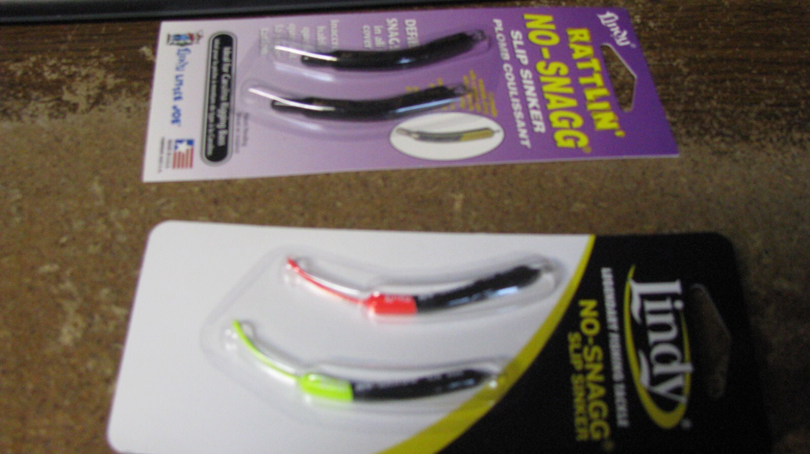 Lindy "no snag" sinkers, 4 ct, nip, 2 sizes, free shipping | eBay