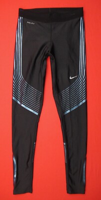 Nike Power Speed Running Tight Pants Leggings Black 719784-028 Womens ...