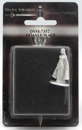 Dark Sword DSM-7352 Female Mage (Tom Meier) Sorceress Wizard Noble ...