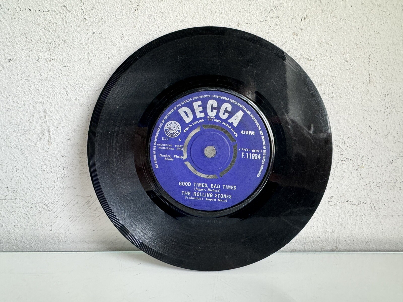 The Rolling Stones Its All Over Now Good Times Bad F 11934 Uk 7