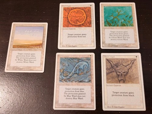 5x Ward Enchant Creature Magic The Gathering Card Lot / Used / MTG | eBay