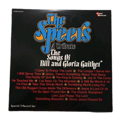 The Speers A Tribute To Bill & Gloria Gaither 2 Record Set Gospel Music ...