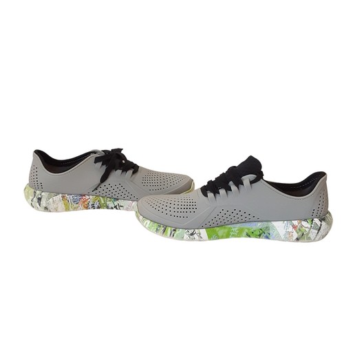 Crocs Lite Ride 360 Pacer Sneakers Gray Lace Up Mens 10 Athleisure ...