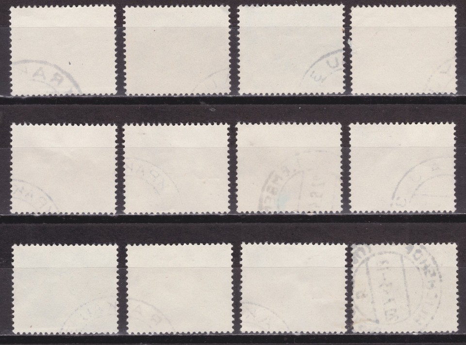 Generalgouvernement Dienst Mi.-Nr.: D25-D36, gestempelt | eBay