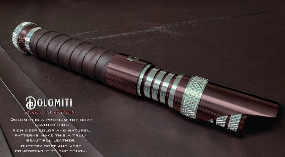 LEATHER WRAPS GENUINE COWHIDE 4FT. LIGHT SABER HILT WRAP, AXE, KNIFE ...